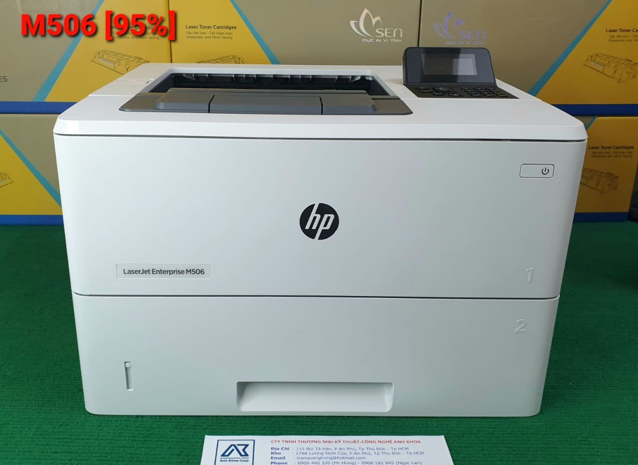 Thanh lý máy in đơn năng cũ HP LaserJet M506, tặng kèm hộp mực, giấy in A4 | Lazada.vn
