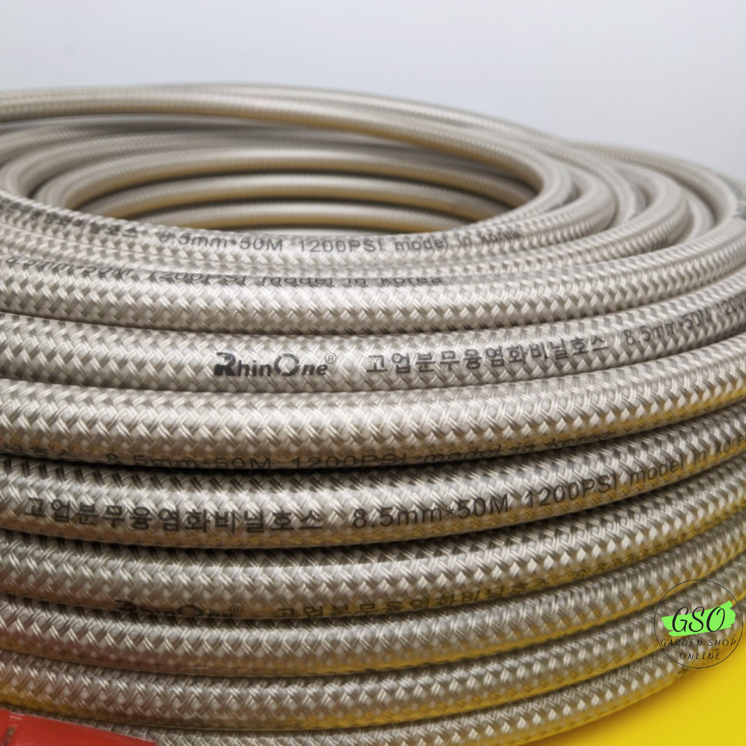 Dây Rửa Xe Áp Lực Cao RHINONE 8.5mm dài 50M 20M 15M 10M dây phun thuốc dây phụt rửa áp lực ...