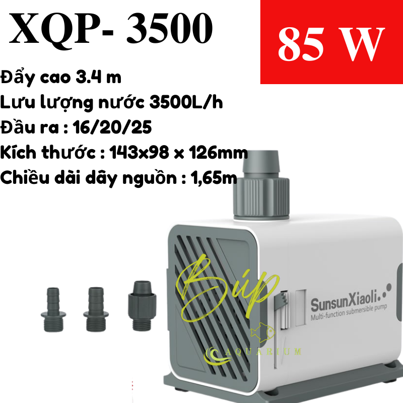 Máy bơm chìm bể cá cao cấp sunsun xqp mạnh mẽ, siêu yên tĩnh dùng cho ...