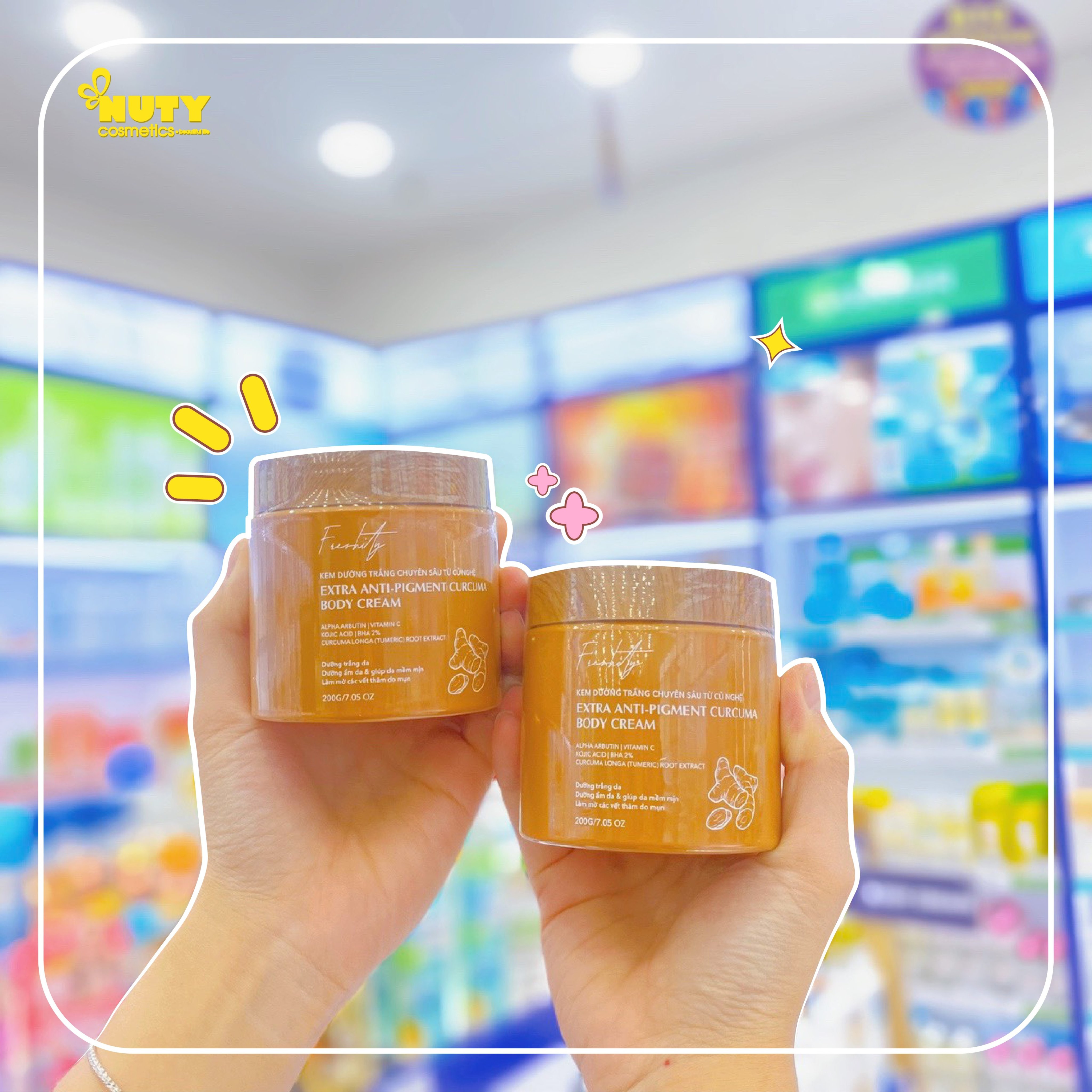 Sữa Dưỡng Trắng Da Toàn Thân Freshity Milky Body Lotion Kem Dưỡng Nghệ ...