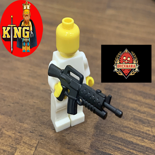 Lego Accessories BrickArms M16A2-GL Rifle For LEGO Minifigures - Black ...
