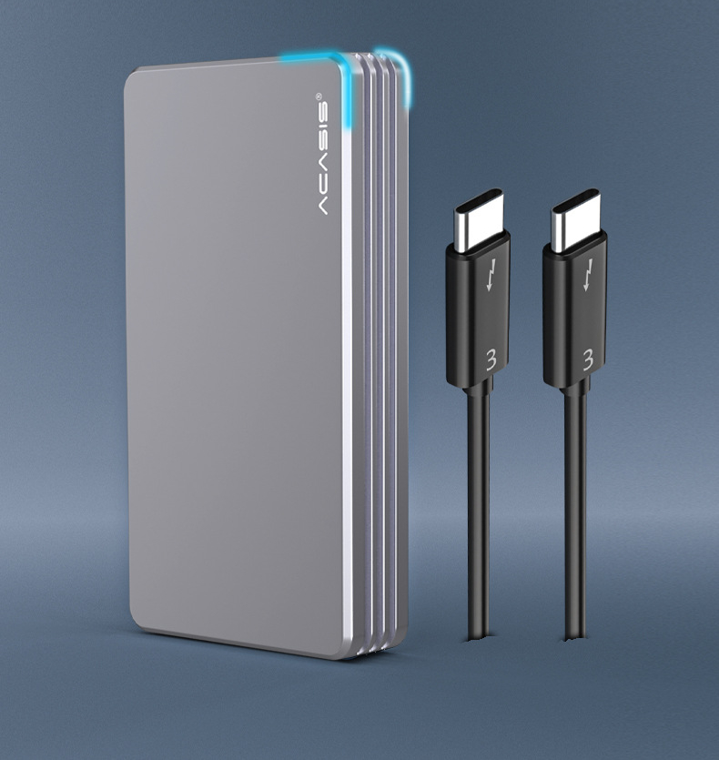 Box ổ cứng SSD NVMe M.2 Thunderbolt 3 40Gbps tốc độ cao - (M.2 NVME ...