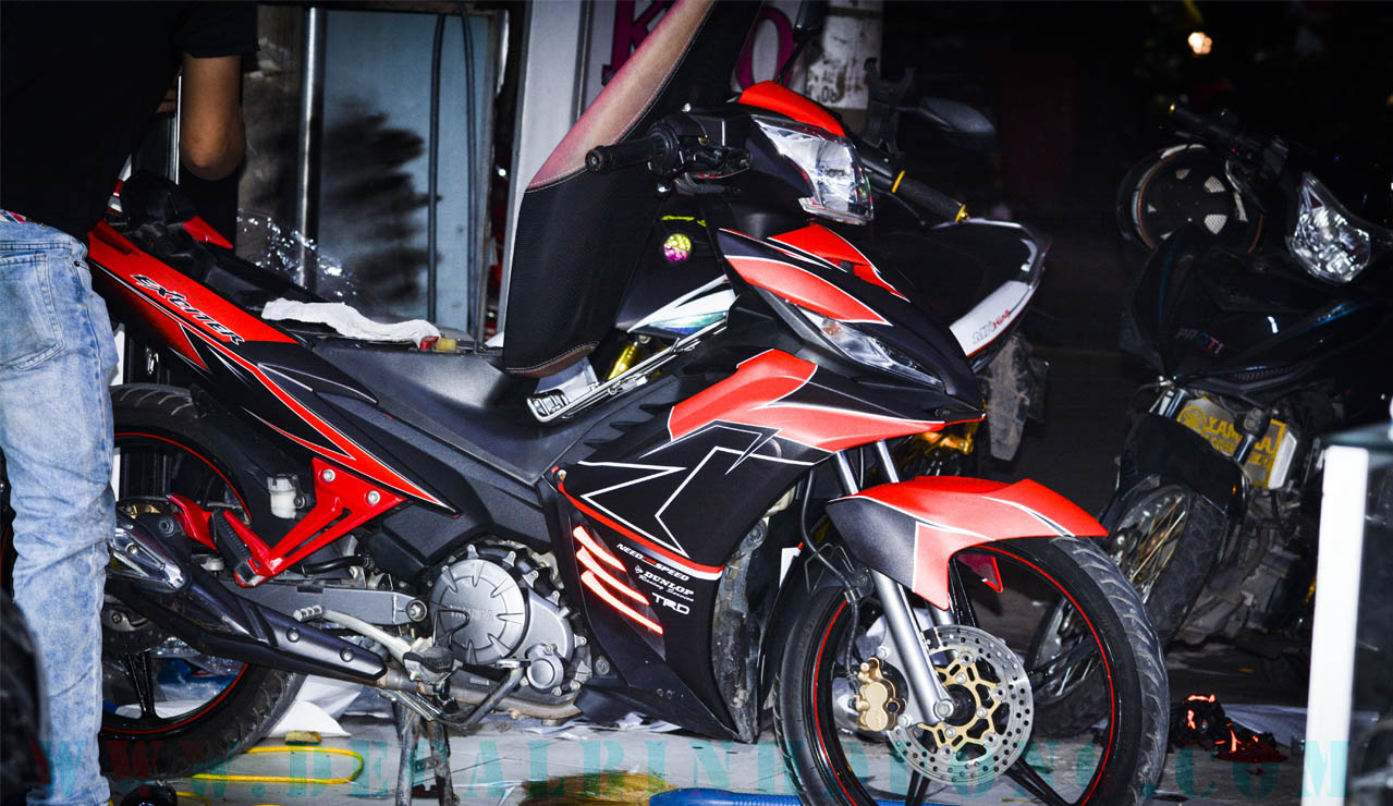 Tem trùm exciter 135 đỏ đen đẹp, Tem trùm exciter135, tem exciter 135 ...