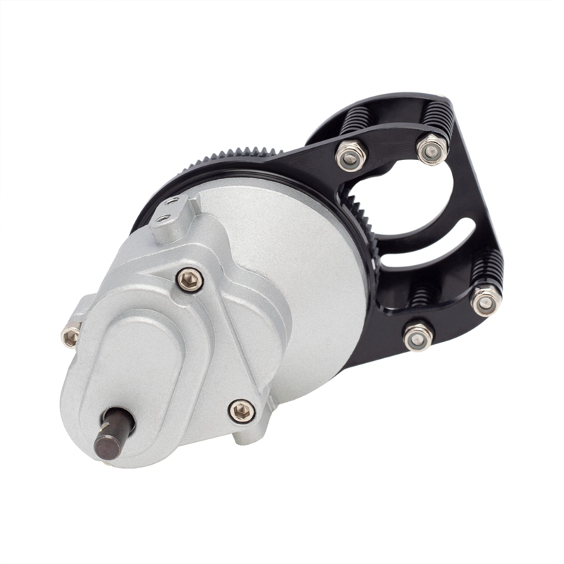 Metal R3 Single Speed Gearbox and Transfer Case Set for RC4WD D90 ...