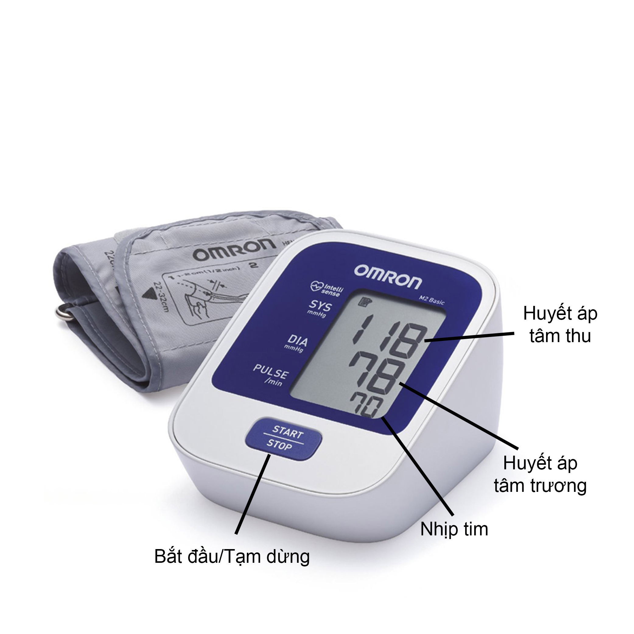 Máy Đo Huyết Áp Bắp Tay Omron Hem 8712 ( NHẬT BẢN ) dùng cho gia đình ...