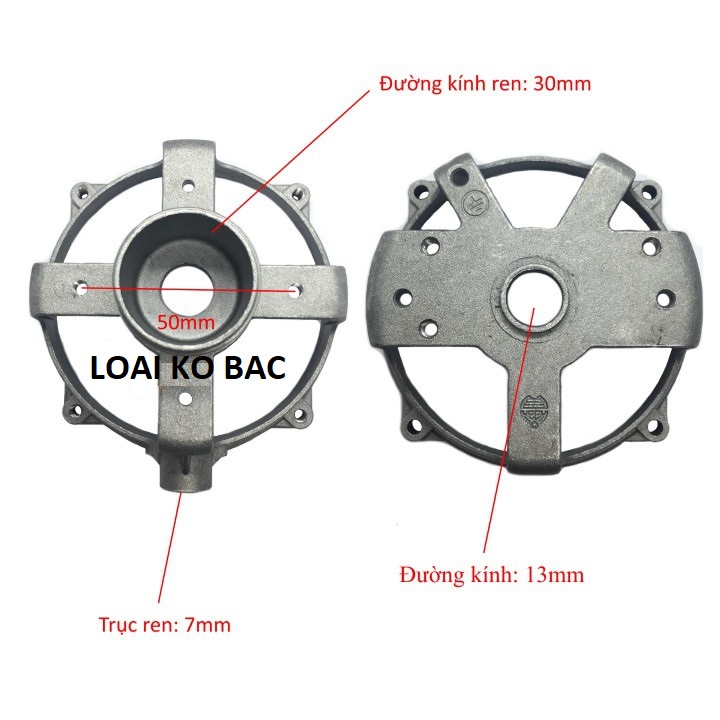 Kẹp nhôm stator quạt có răng - lồng chụp sato b3 b4 b5 b6 - 3HT | Lazada.vn