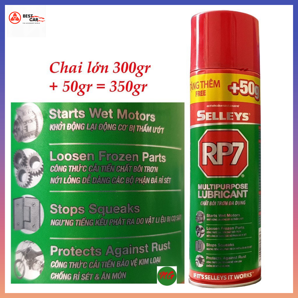 Dầu Chống Rỉ Sét Và Bôi Trơn Selleys RP7 300g Cao Cấp ,bình xịt chống ...
