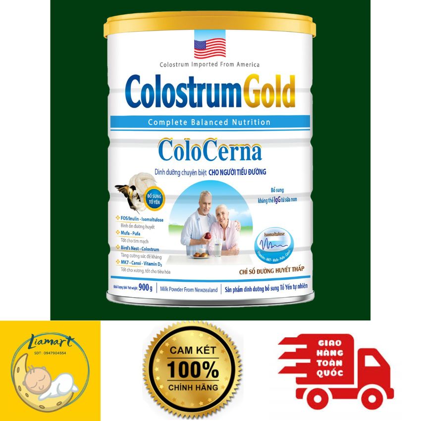 SỮA BỘT COLOSTRUM GOLD COLOCERNA 900G DINH DƯỠNG CHUYÊN BIỆT DÀNH CHO ...