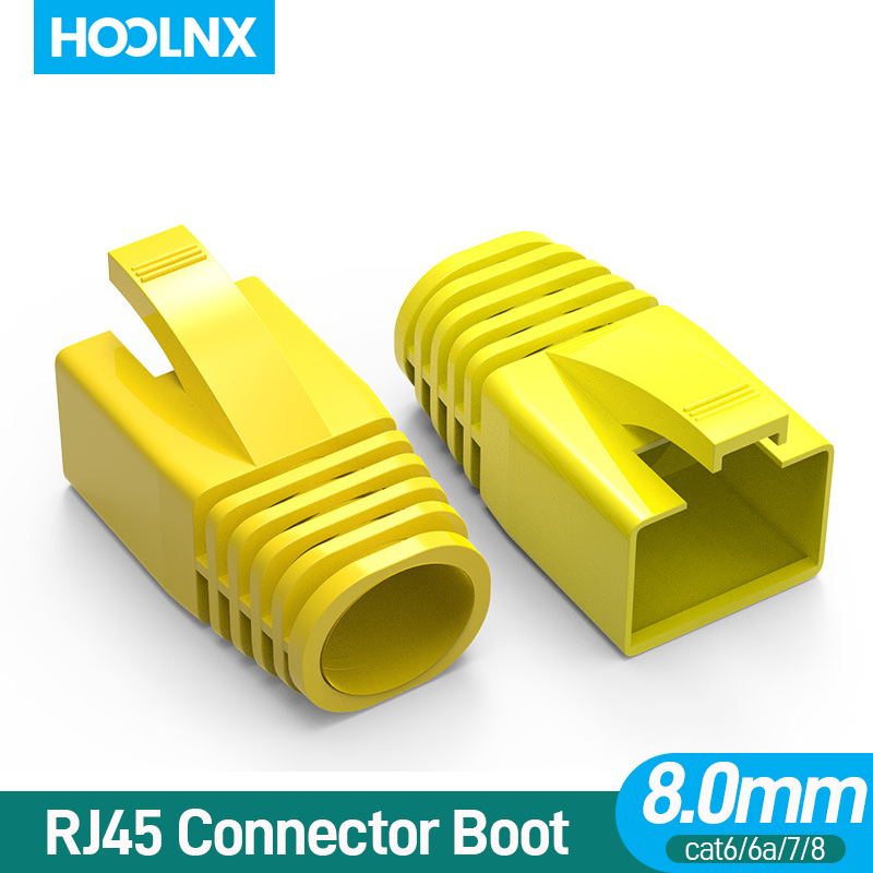HOOLNX RJ45 Boots, Ethernet Network Cable Strain Relief Boots Cable ...