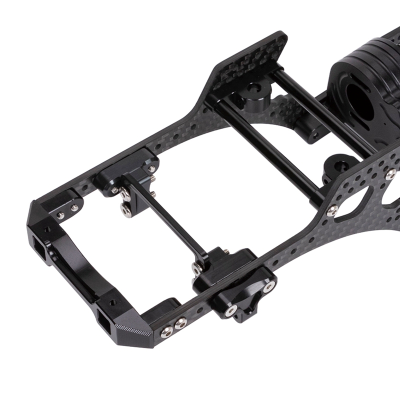 Lower Center Of Gravity LCG Chassis Bumper Mount Servo Mount Beam for 1/10 RC Crawler Axial ...