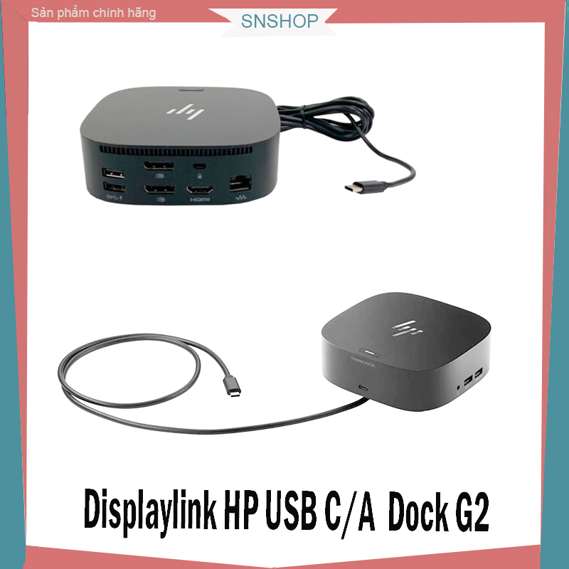 Dock Displaylink Hp Usb C A Universal G2 Bộ Chuyển đổi Cổng Kết Nối