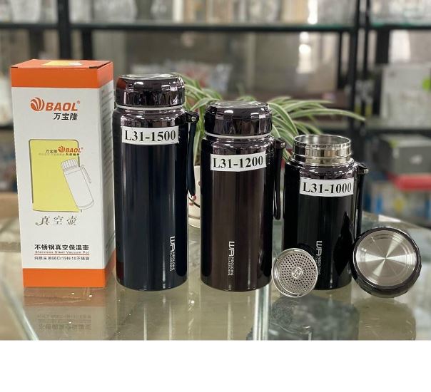 Bình giữ nhiệt BAOL inox 304 Nắp titan - Hàng cao cấp sang trọng- Nhiều dung tích 1000ml, 1200ml ...