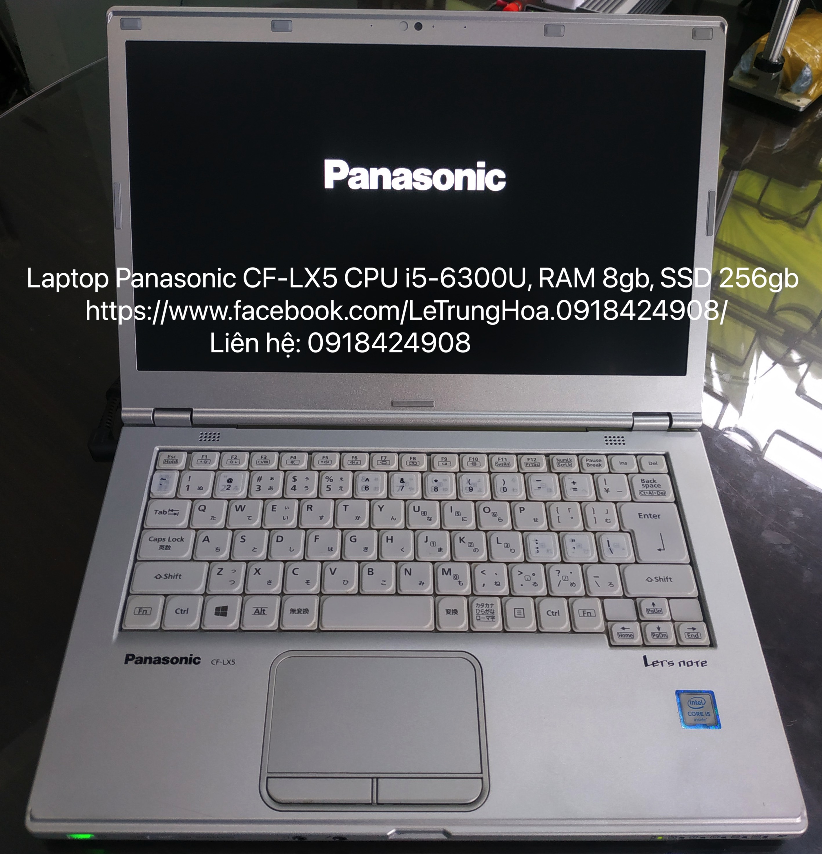Laptop Panasonic CF-LX5 CPU i5-6300U, RAM 8gb, SSD 256gb | Lazada.vn