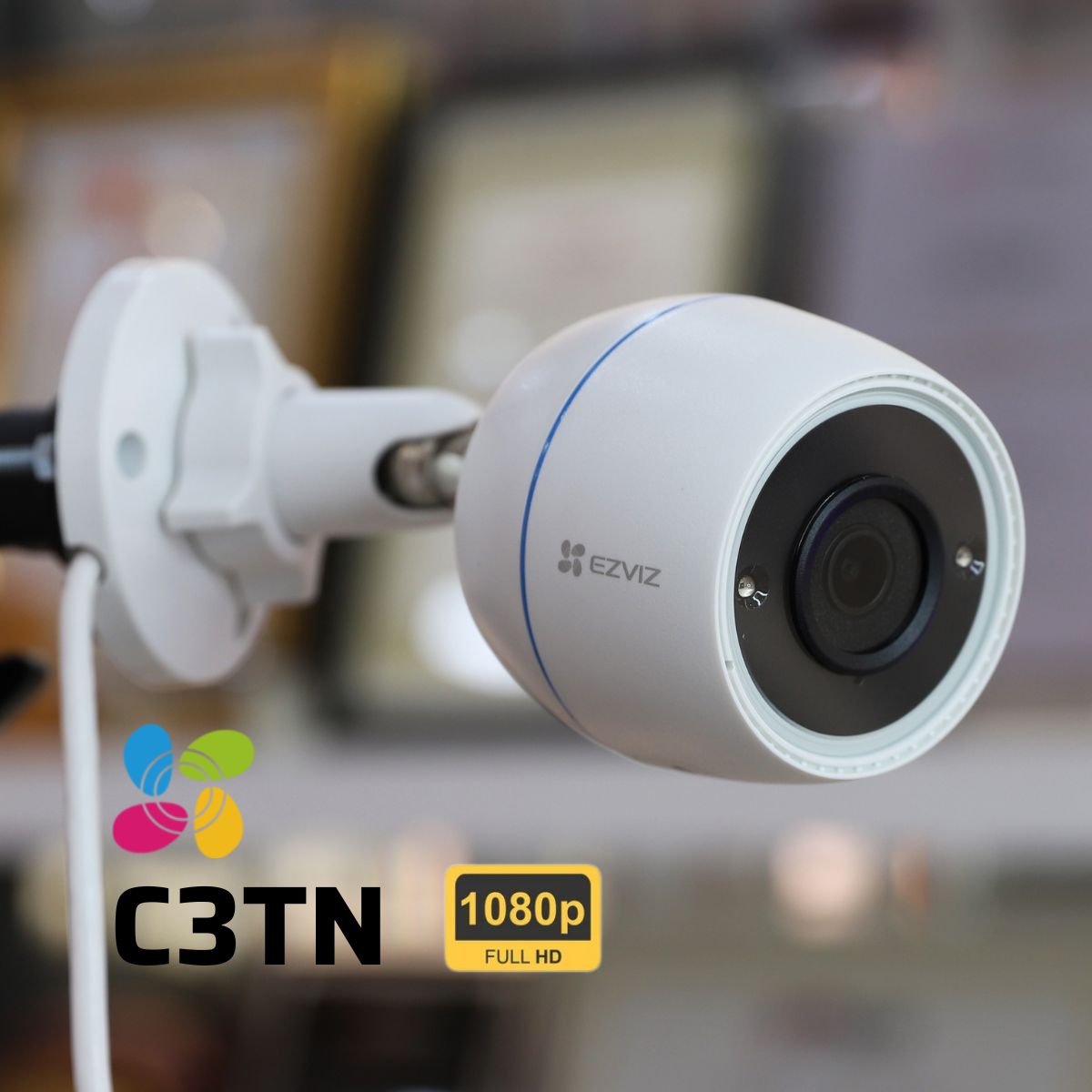 Camera Ezviz C3TN 3MP 2K1080P 2MP Ngoài trời - Có màu ban đêm - AI ...