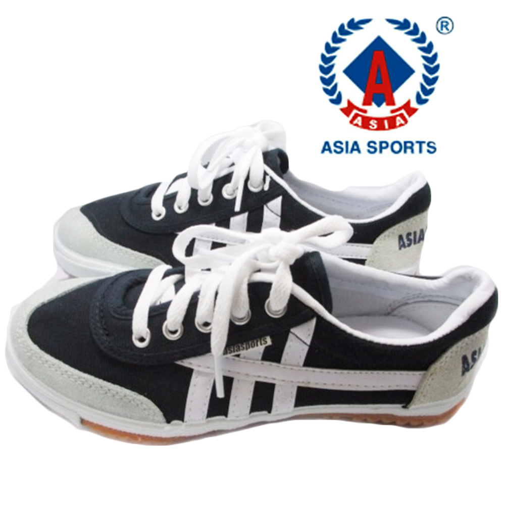 Giày thể thao ASIA sport màu Trắng - đen Giay Bata vải bền đẹp Phân ...