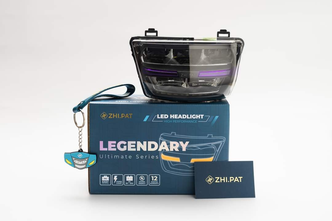 Pha led 2 tầng Zhipat chính hãng đủ màu gắn Wave Thái, Wave nhỏ, Wave ...