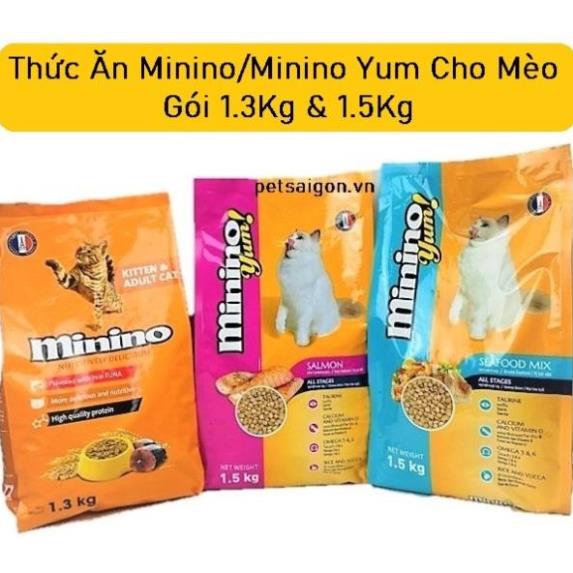 THỨC ĂN MININO / MININO YUM CHO MÈO GÓI 1Kg3, 1Kg5 | Lazada.vn