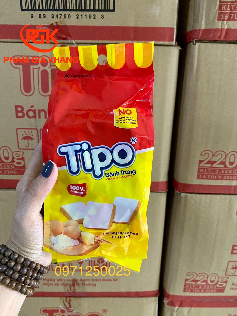 BÁNH TIPO TRỨNG NƯỚNG 115G | Lazada.vn
