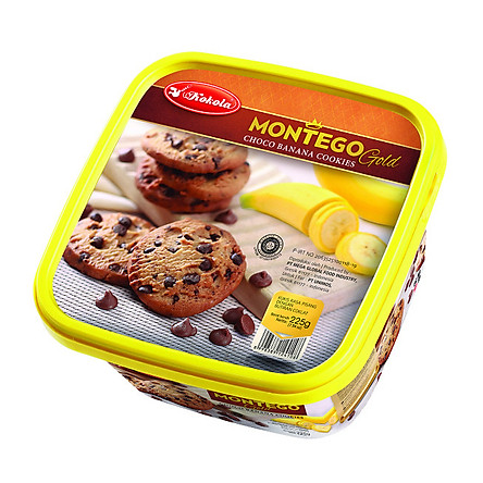 Bánh quy Sô Cô La Chuối Chocochip Kokola Montego Choco Banana Cookies ...