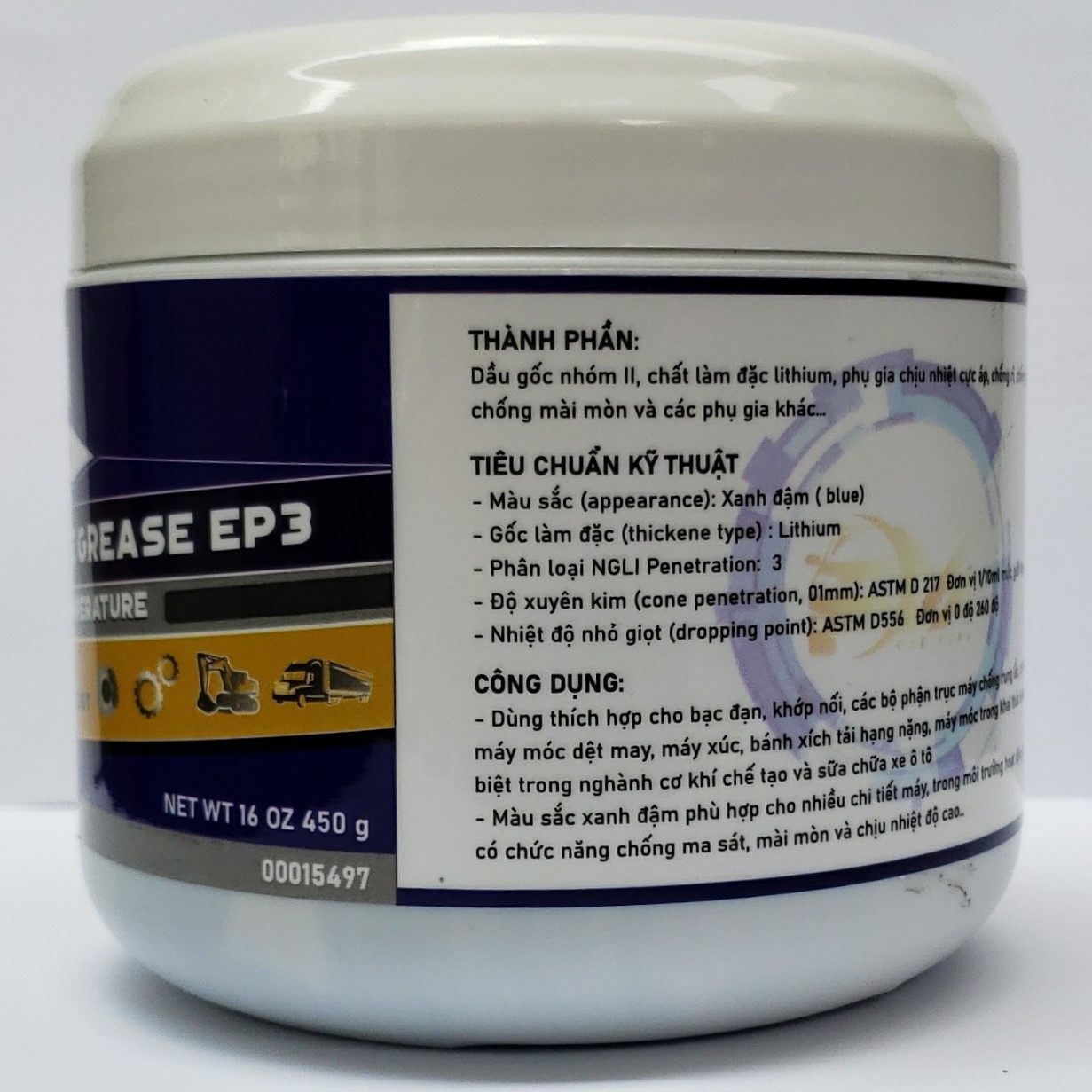 [HOT] BEN BLUE GREASE EP3 - MỠ CHỊU NHIỆT XANH 450GR CHỊU NHIỆT 260 ĐỘ ...