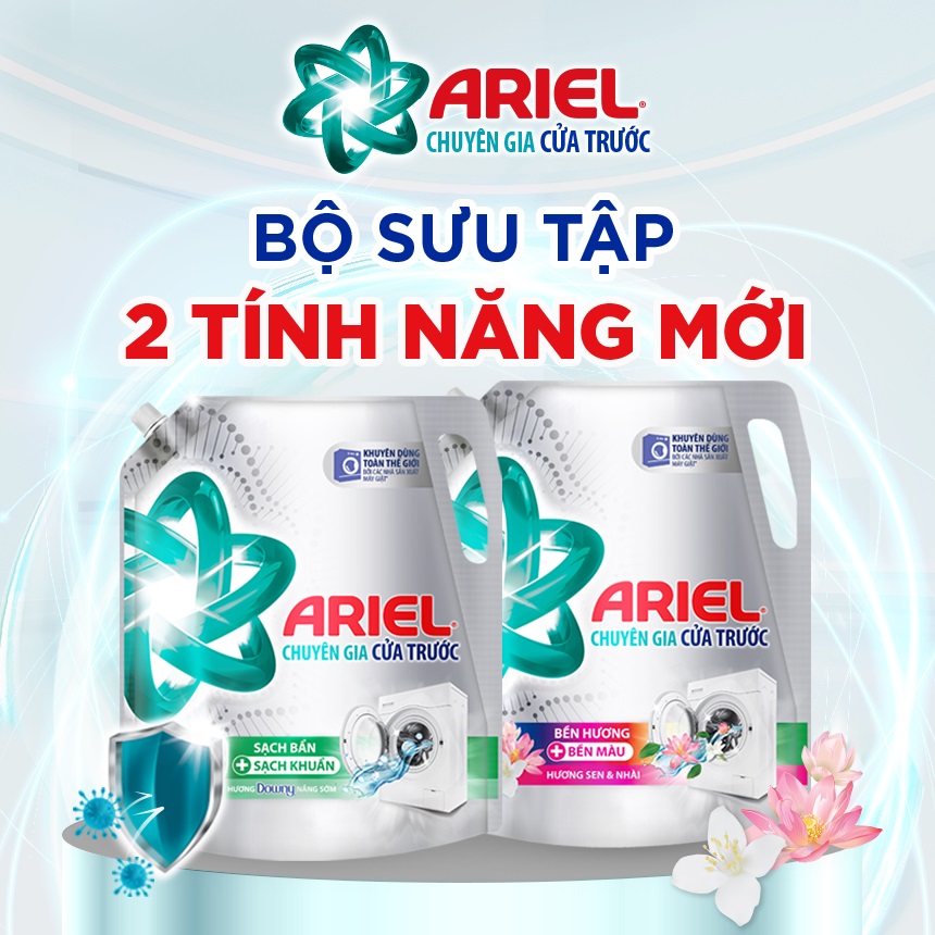 Nước Giặt ARIEL Cửa Trước Hương Downy 3.9kg - MixASale