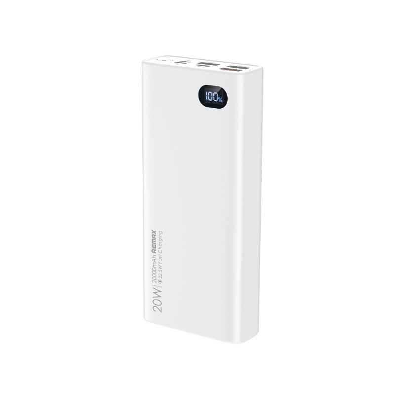 Pin sạc dự phòng Remax RPP 108 20000mah sạc nhanh có led báo dung lượng Mẫu mới - MixASale
