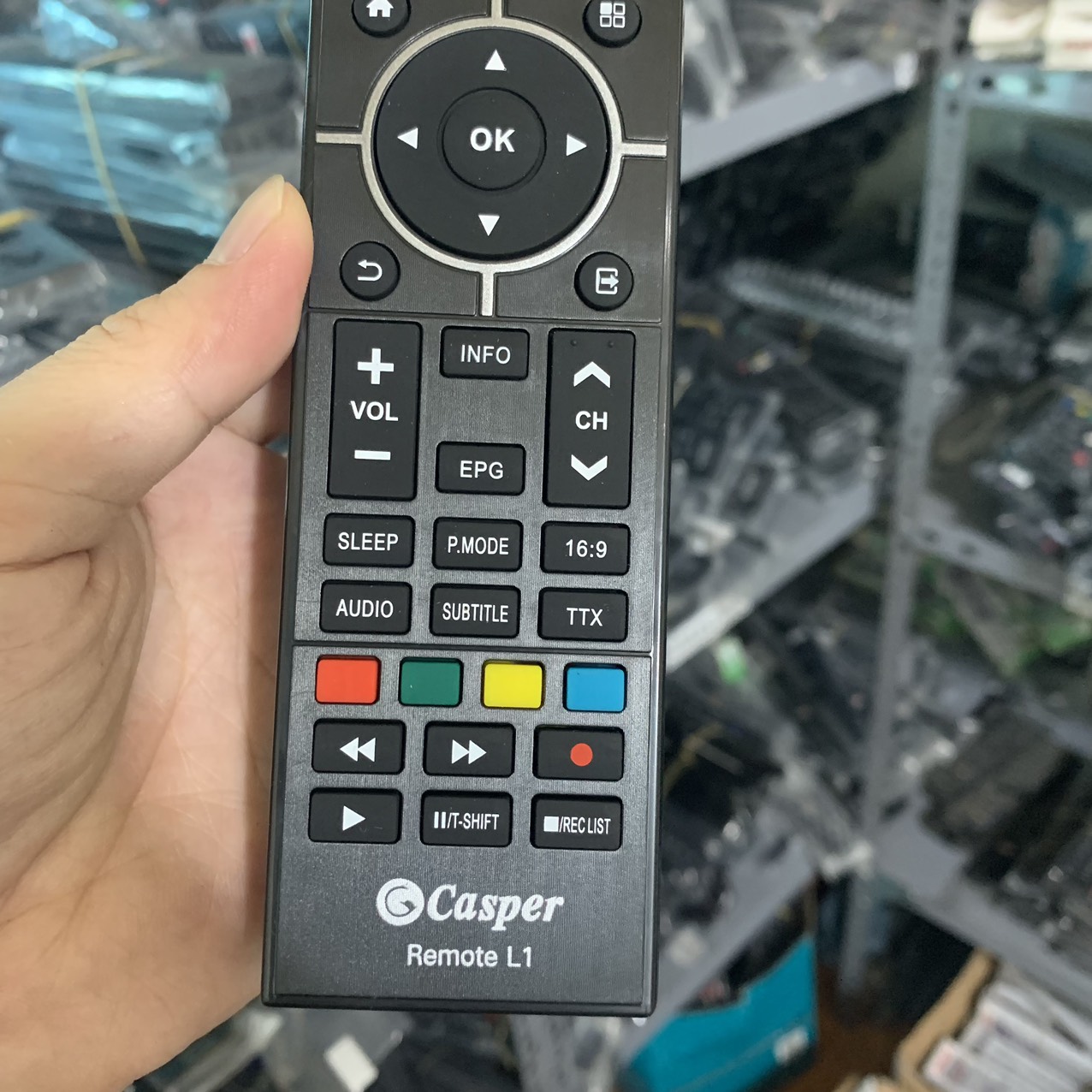 Điều khiển tivi Casper SmartLCD chuẩn sịn remote casper L1 các dòng ...