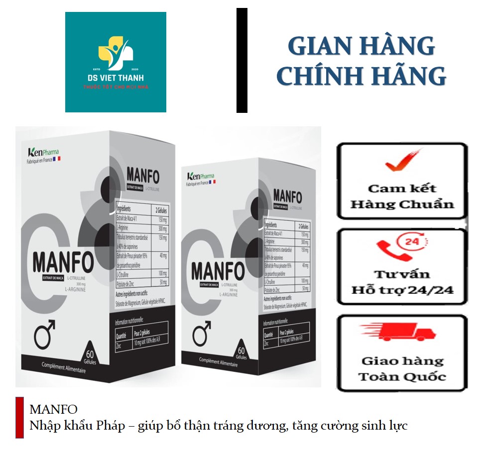 MANFO - nhập khẩu từ Pháp - giúp bổ thận tráng dương thực phẩm tăng ...