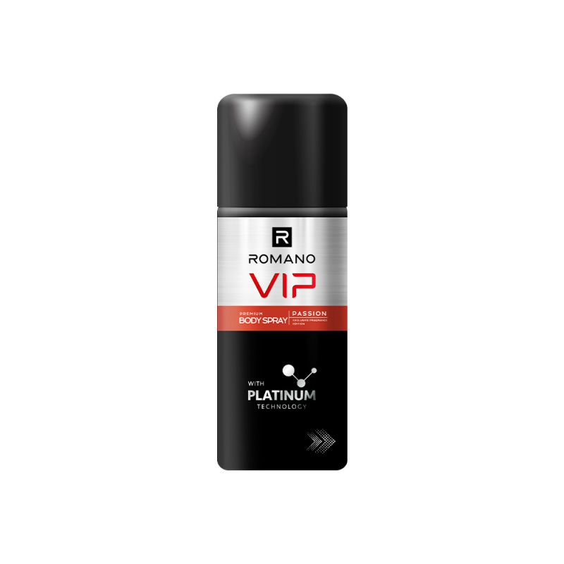 Xịt khử mùi cao cấp Romano VIP Passion sang trọng cuốn hút 150ml - MixASale