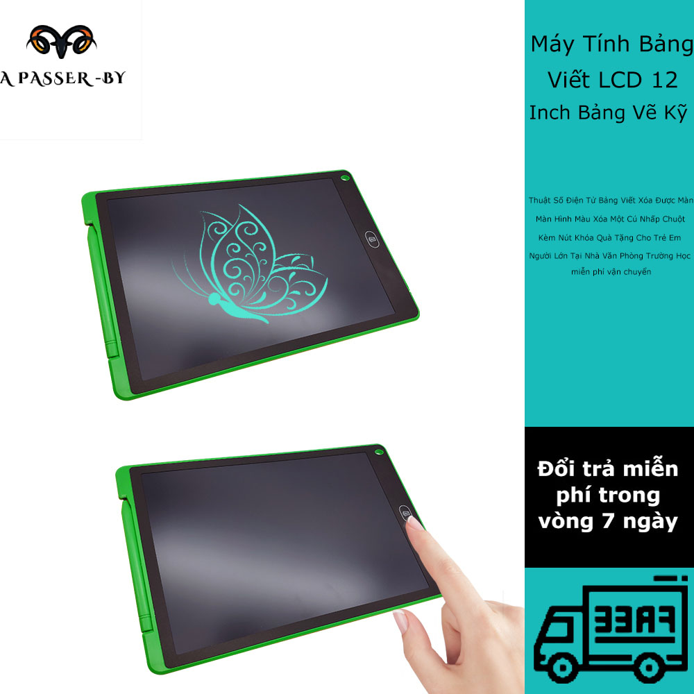 Máy Tính Bảng Viết LCD 12 Inch Bảng Vẽ Kỹ Thuật Số Điện Tử Bảng Viết ...