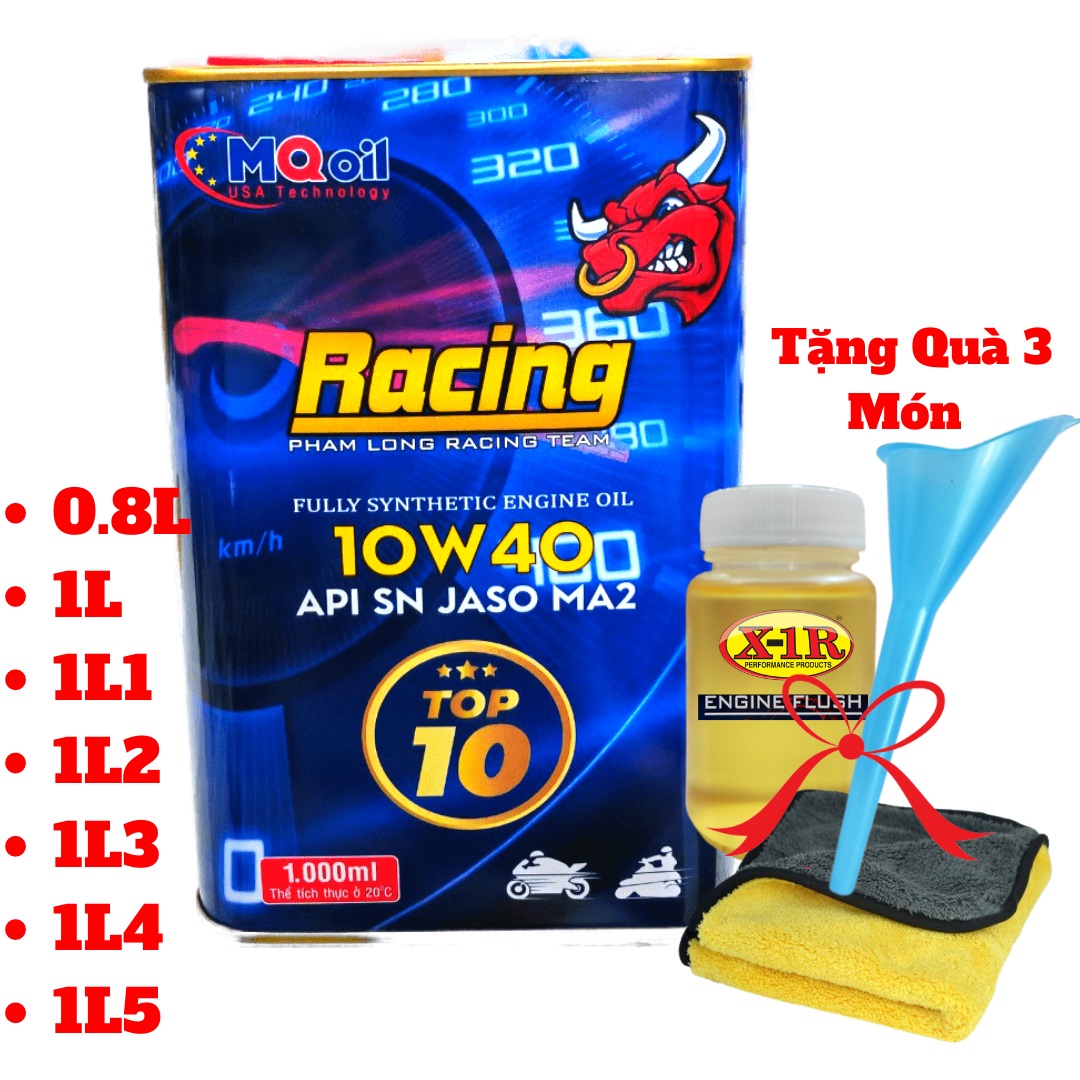 GIẢM 10 Nhớt Xe Số Côn Tay Tổng Hợp PHẠM LONG RACING 10w40 - TẶNG SÚC ĐỘNG CƠ VOLTRONIC E20 ...