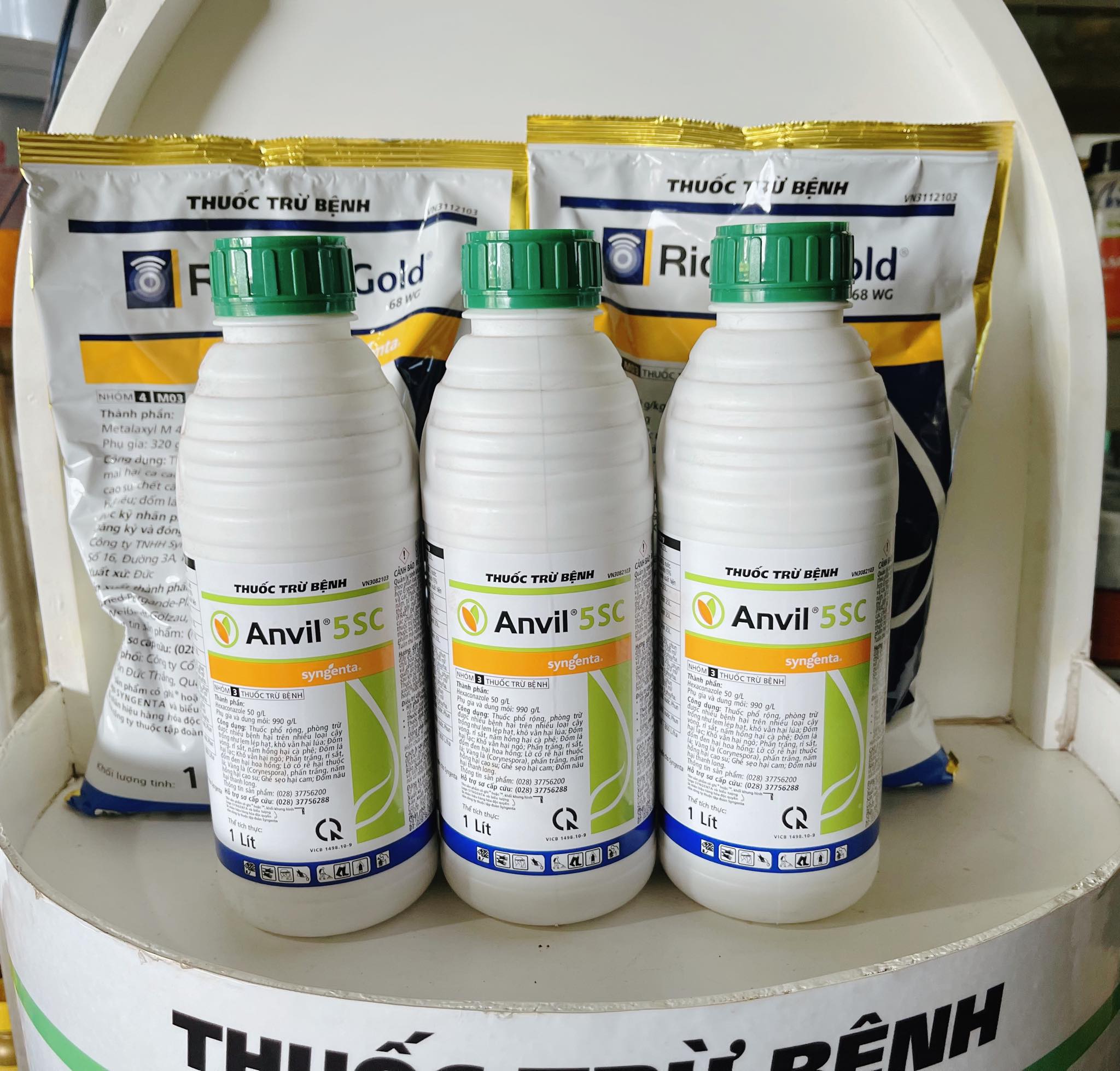 Thuốc trừ bệnh Anvil 5SC Chai 1 Lít Chính Hãng Syngenta | Lazada.vn