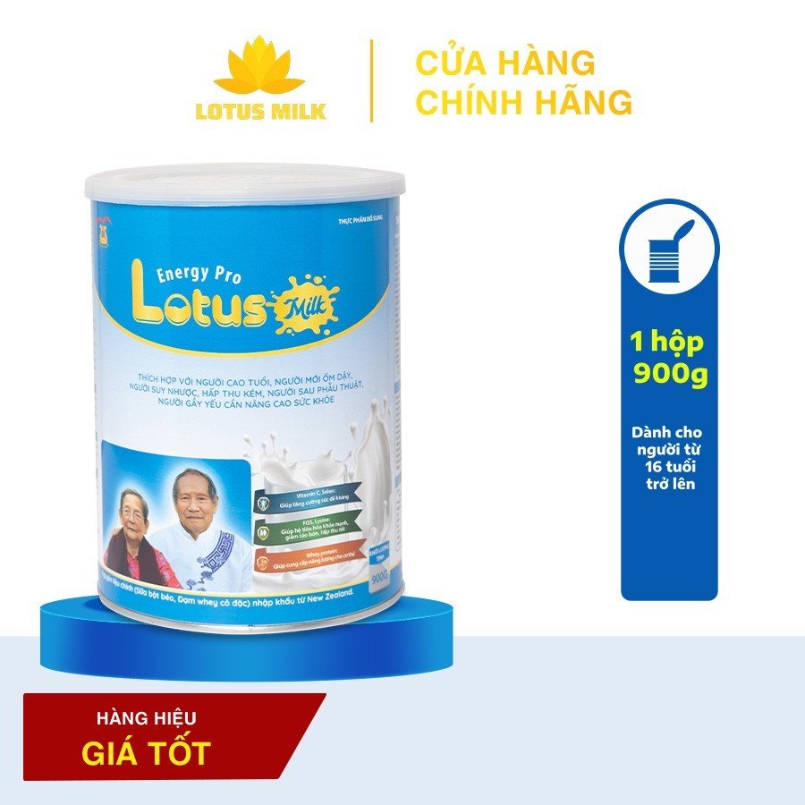 Combo 2 lon Sữa Lotus Milk 900g Lotus Tây Nguyên - MixASale