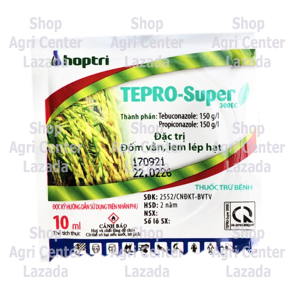 Tepro Super 300EC Thuốc trừ bệnh gây hại cây trồng – Đặc Trị Đốm Vằn ...