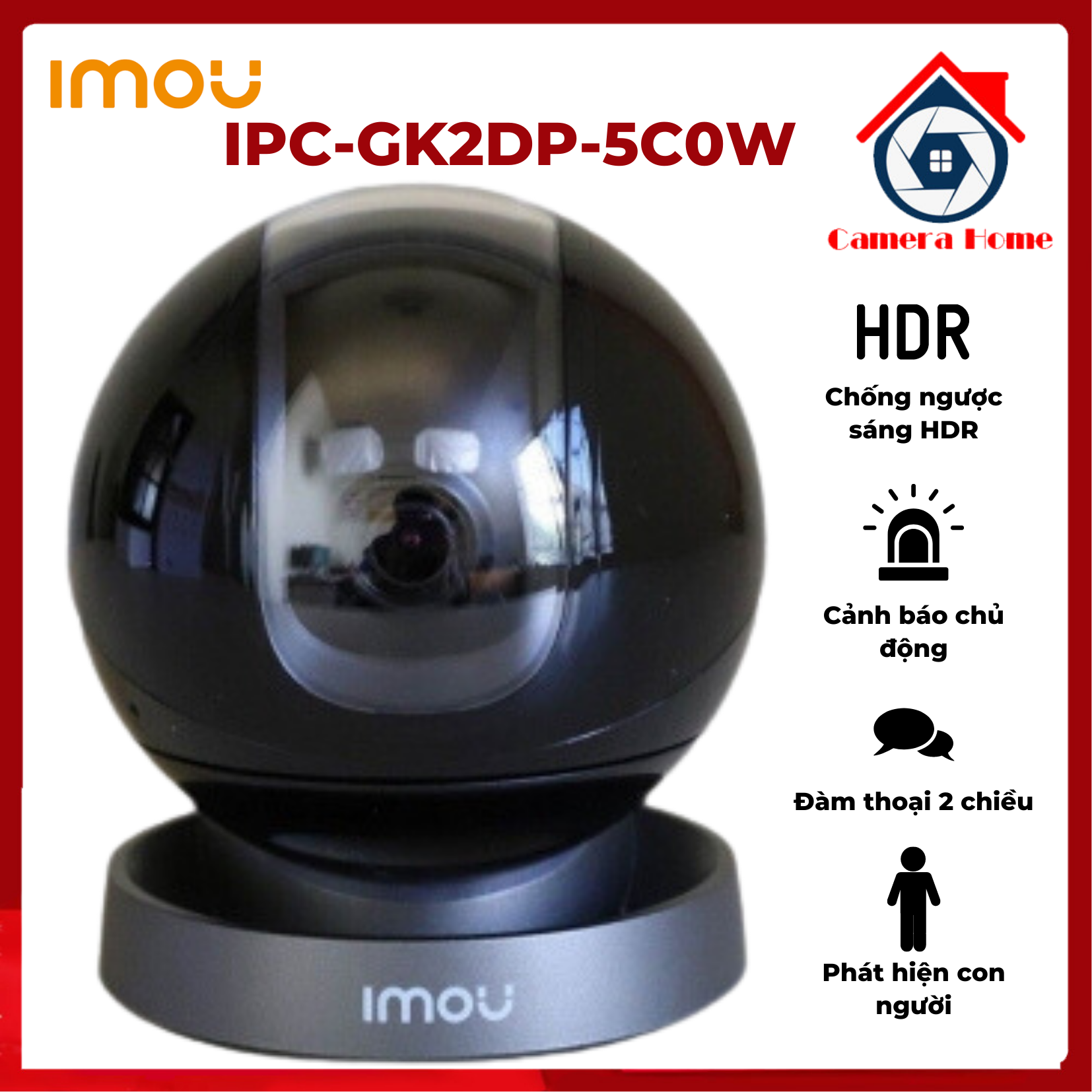 Camera Wifi IMOU Ranger SE (2MP) I Phát hiện con người I Đàm thoại hai ...