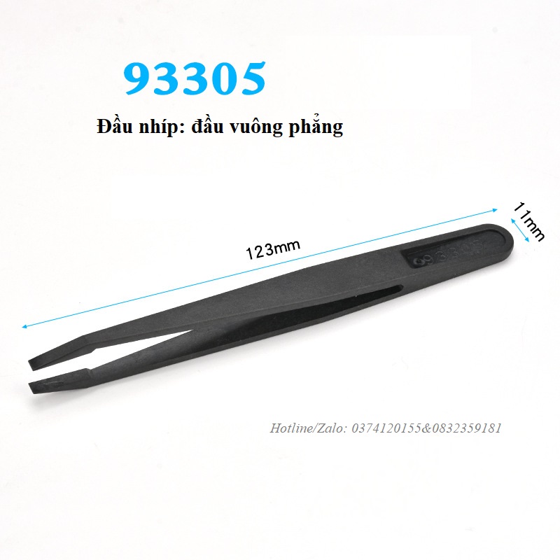 Nhíp nhựa chống tĩnh điện 93301,93302,93303,93304,93305,93306,93307 ...