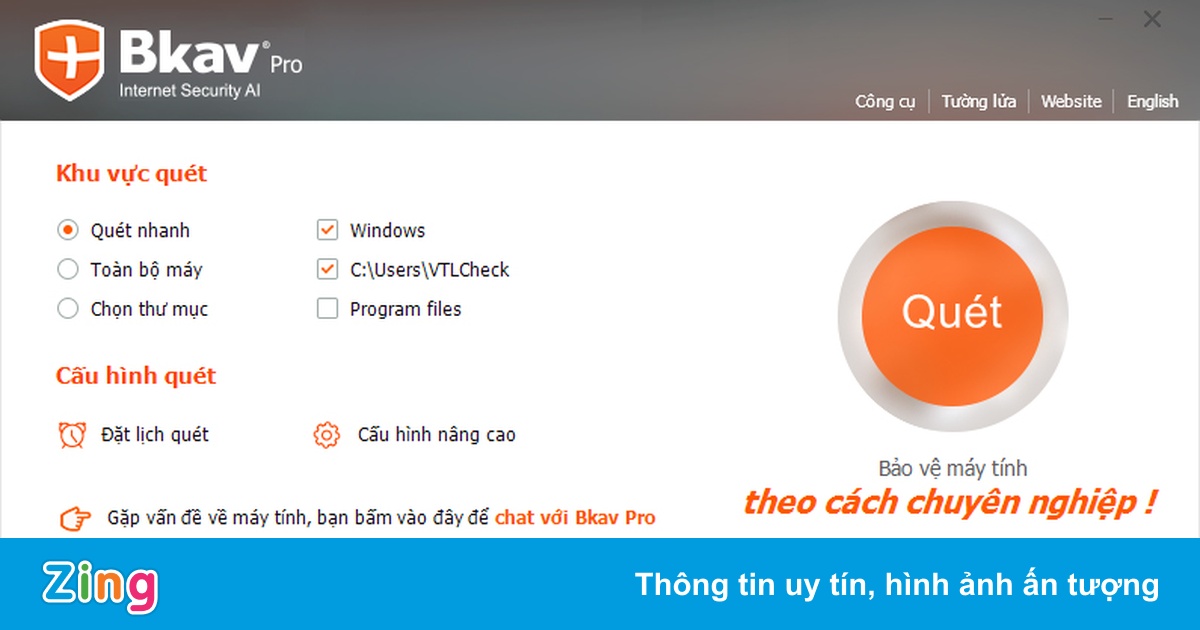 Phần mềm diệt virus BKAV Pro 2021 1 năm - MixASale