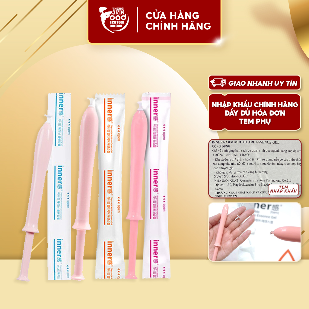 Đũa Thần Dung Dịch Gel Dưỡng Đa Năng Vùng Kín Wettrust Inner Disposable ...