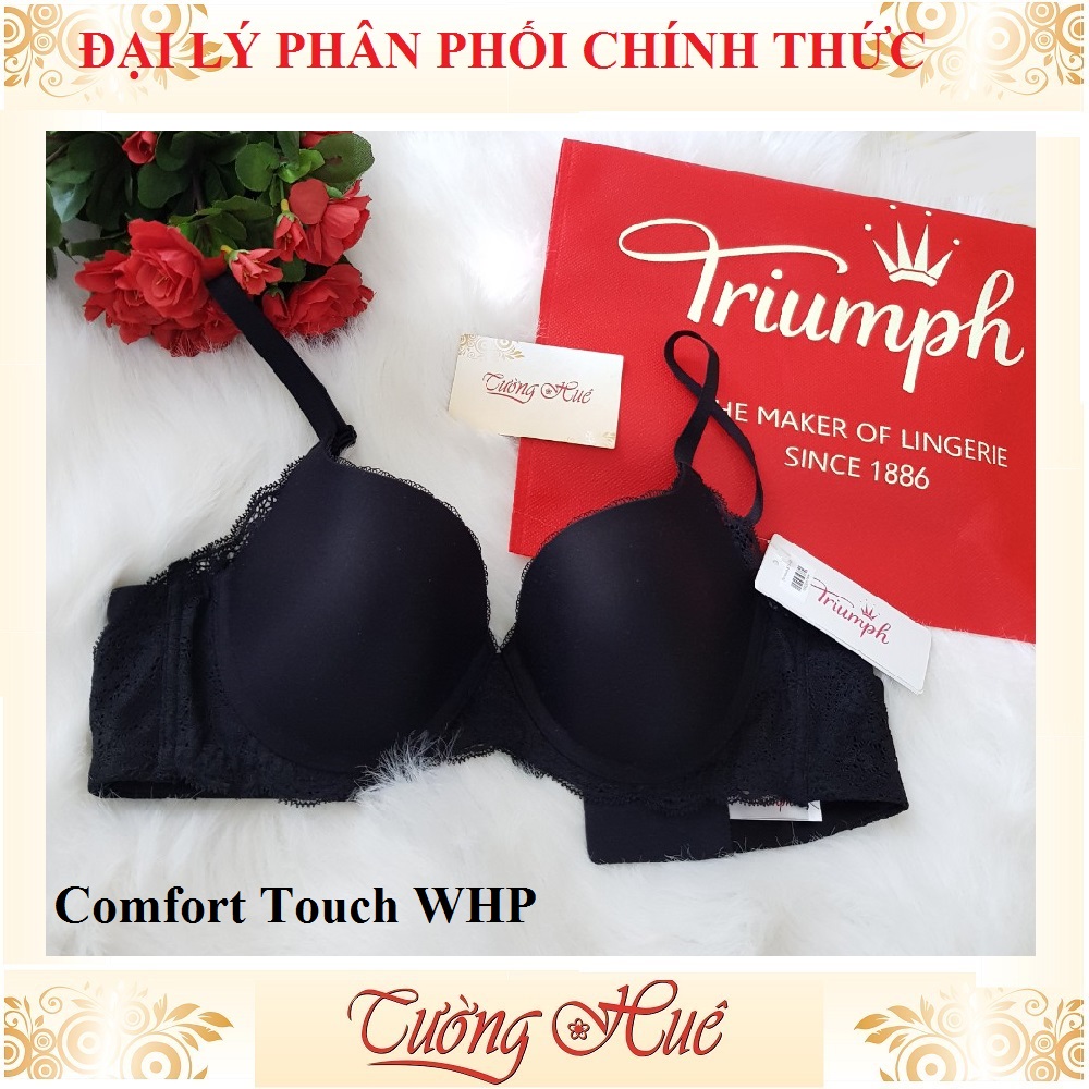 Áo lót nữ Triumph Comfort Touch WHP áo ngực trơn mút mỏng lưng bảng to ...