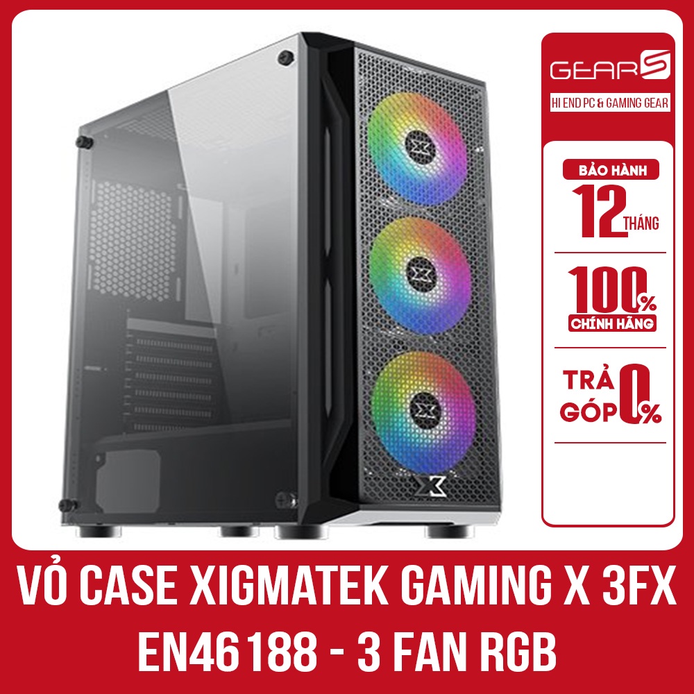 Vỏ case Xigmatek GAMING X 3F - 3 Fan RGB - Bảo hành chính hãng Mai ...