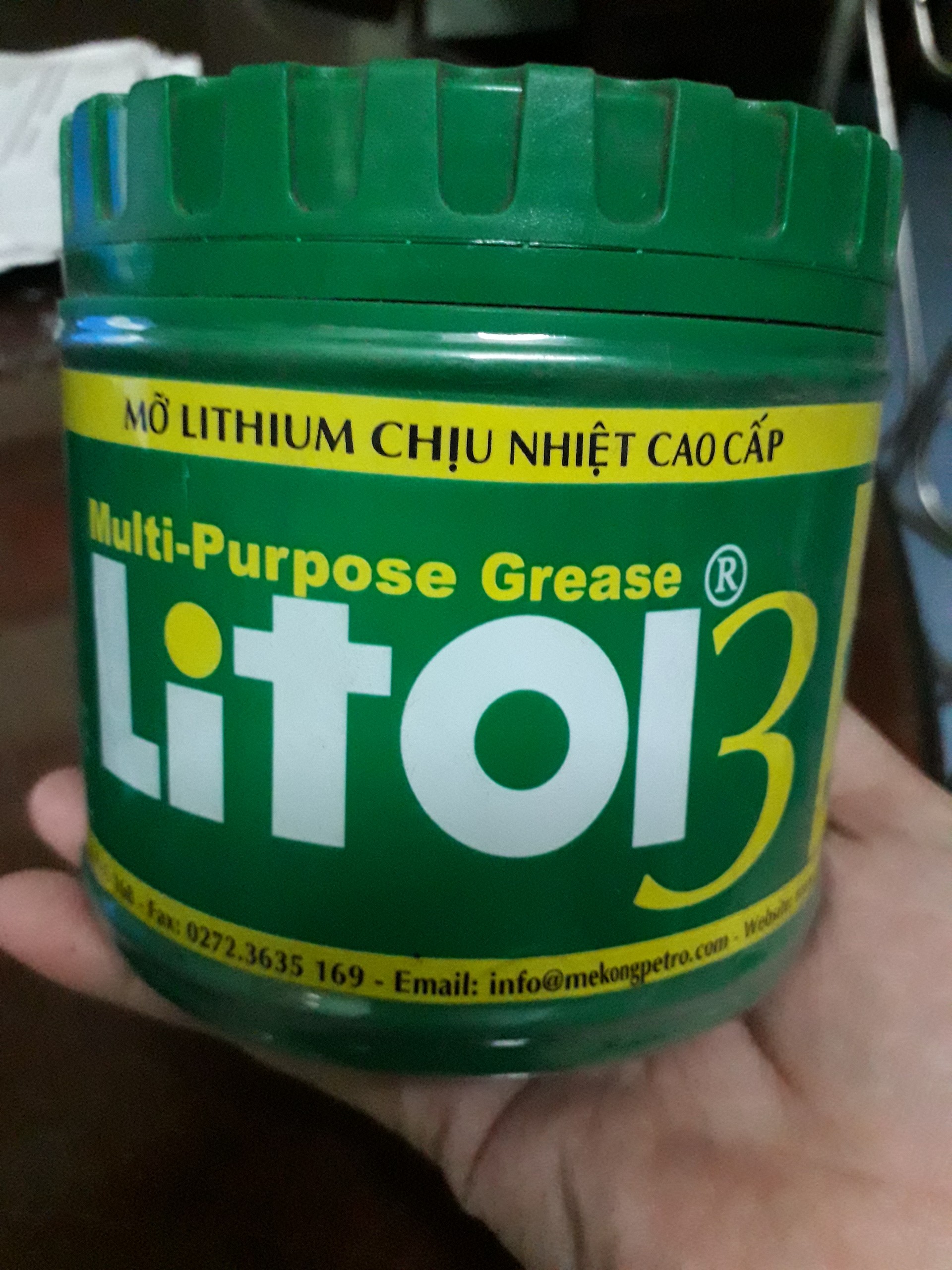 Mỡ bò chịu nhiệt Litol 3 (hủ 400g) | Lazada.vn