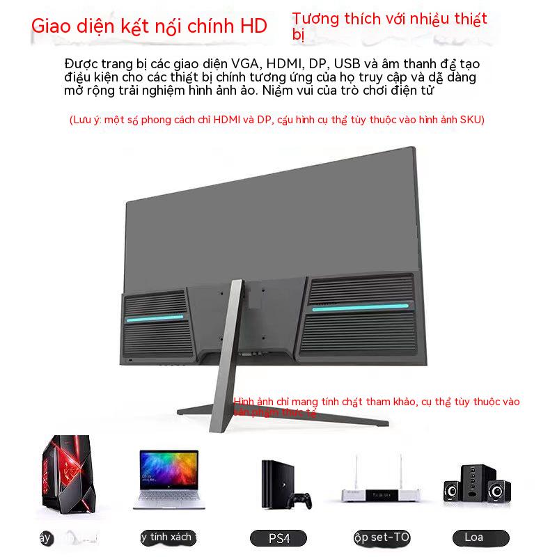 Màn hình 24 inch 144HZ 27 inch siêu mỏng cong HD 2K Máy tính để bàn Màn hình LCD thể thao điện ...