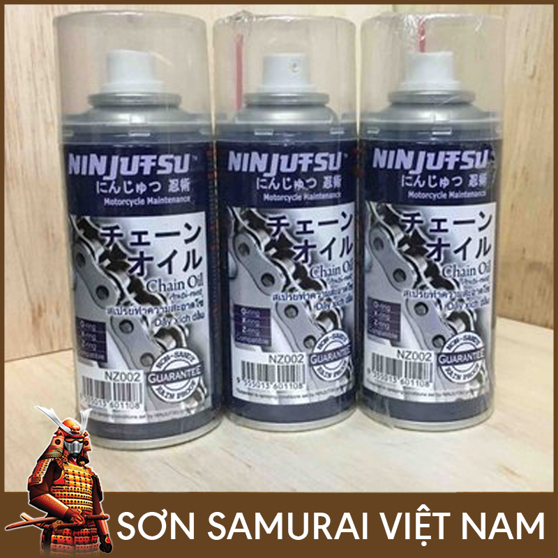 Chai dưỡng xích Ninjutsu NZ002 samurai | Lazada.vn