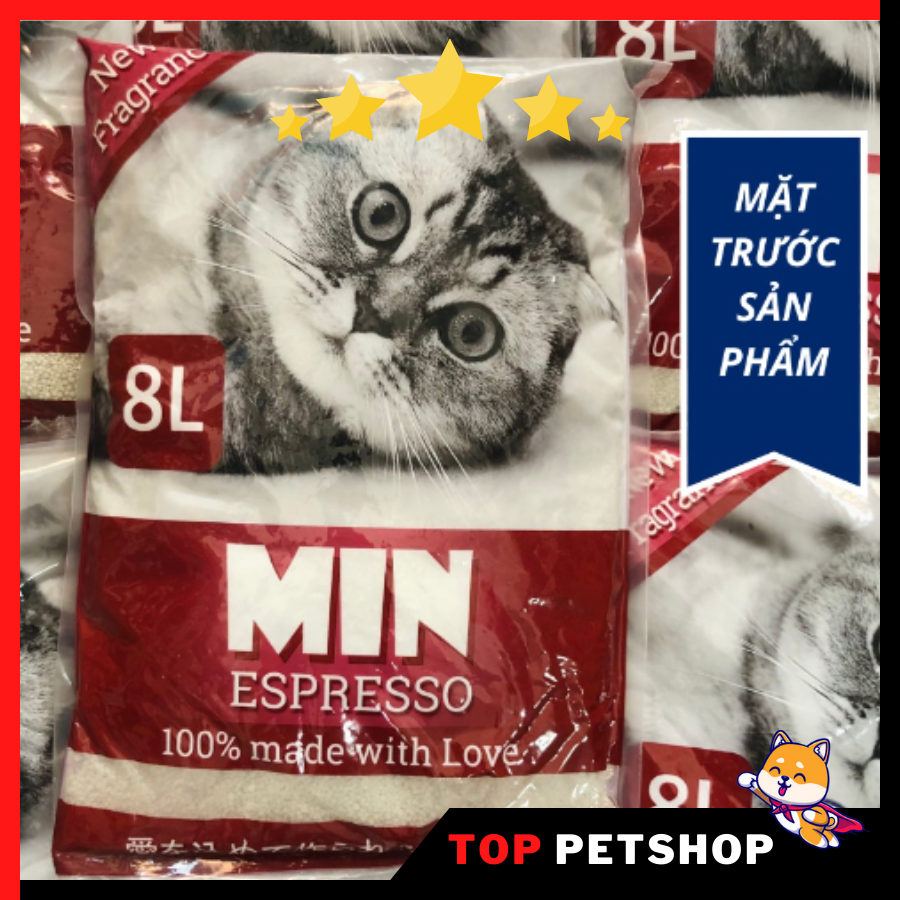 Cát vệ sinh cho mèo MIN 8L xuất sứ Nhật Bản BAO BÌ MỚI SHIP NHANH HCM ...