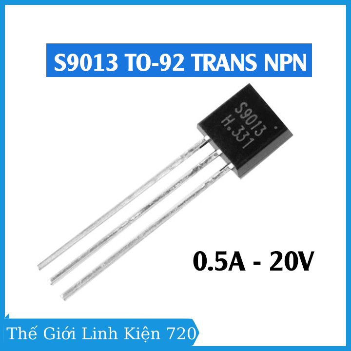 Gói 10 Con transistor S9013 TO-92 TRANS NPN 0,5A 20V | Lazada.vn