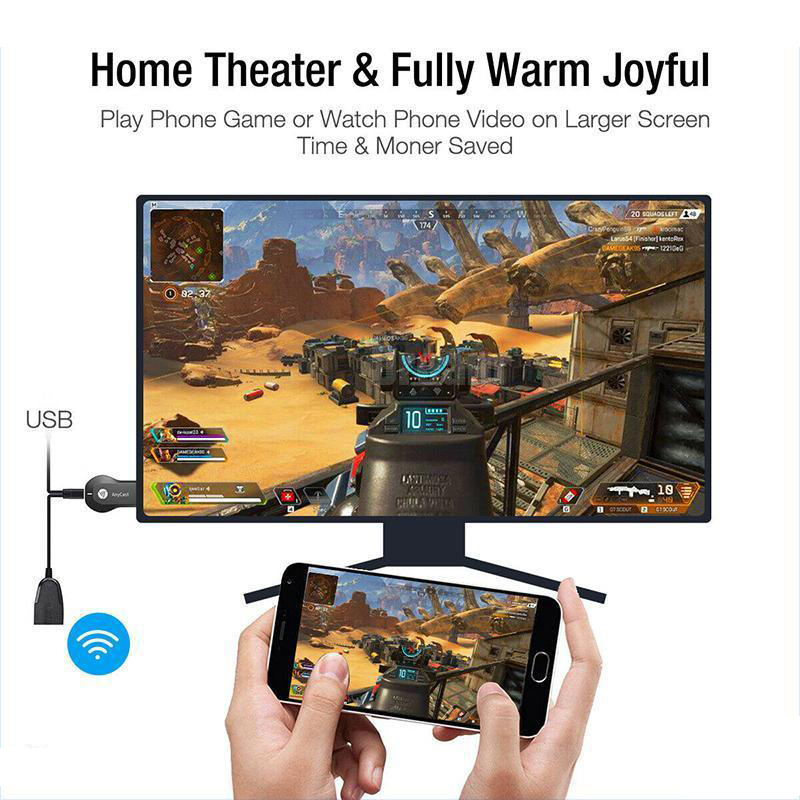 M4 Plus Wireless Co-Screen M2 Plus 1080P Wireless HD HDMI Co-Screen ...