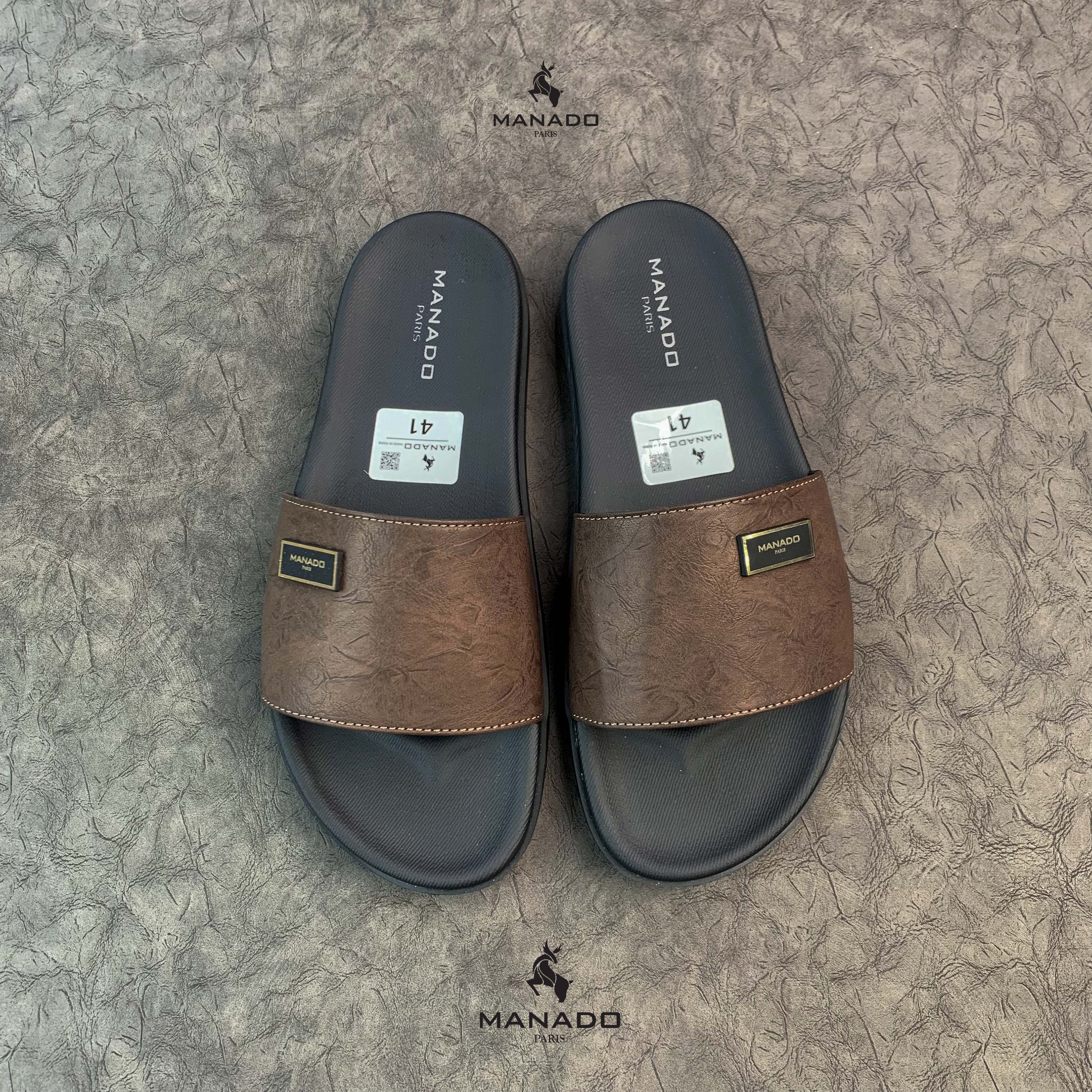 Dép Da Manado Cao Cấp Phiên Bản Mới Nhất 2023 - Chất Liệu Da Bò Đế Cao ...