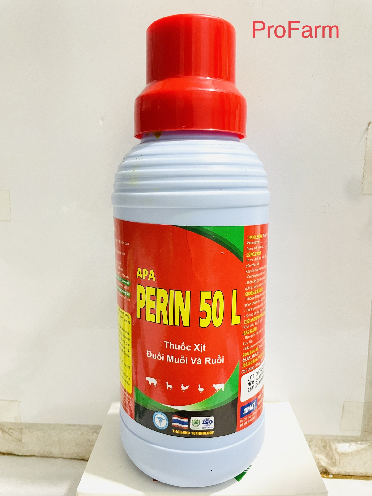 Apa Perin 50 L( 1 Lít) Ruồi, muỗi, kiến gián, côn trùng, sản phẩm được ...