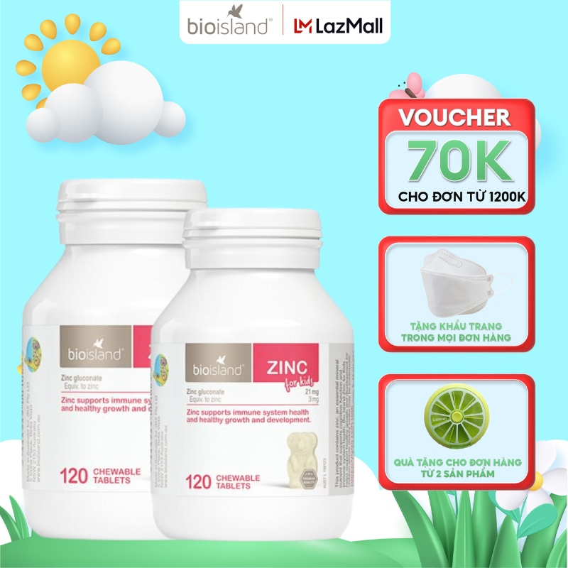 Combo viên uống Milk Calcium và Lysine Step Up Bioisland giúp tăng ...