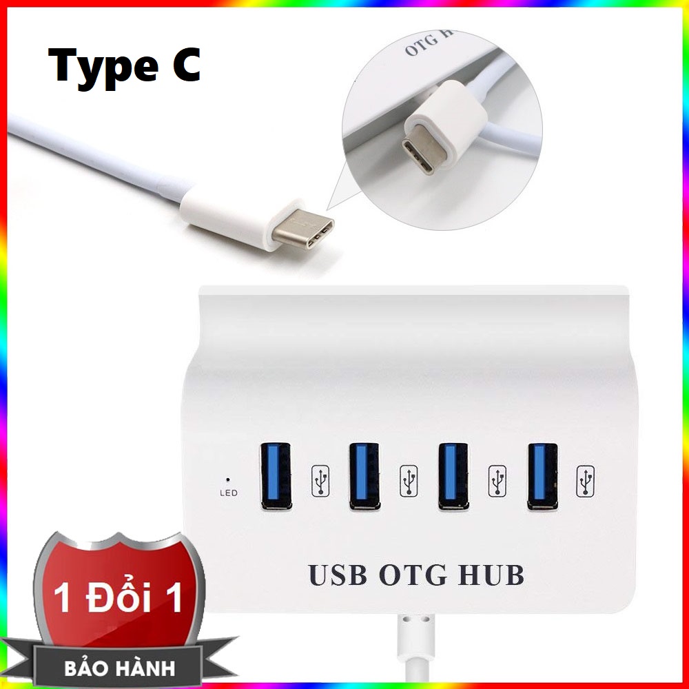 Hub USB OTG Type C - Hub Usb OTG chơi game - Cổng Type C - Thiết bị kết ...